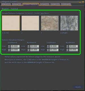 Estate Menu - Second Life Wiki