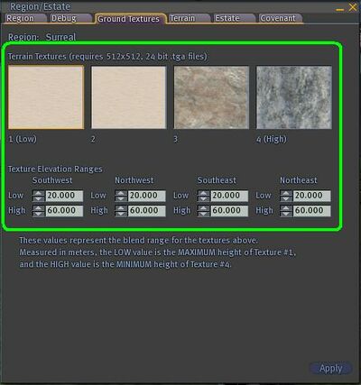Estate Menu - Second Life Wiki