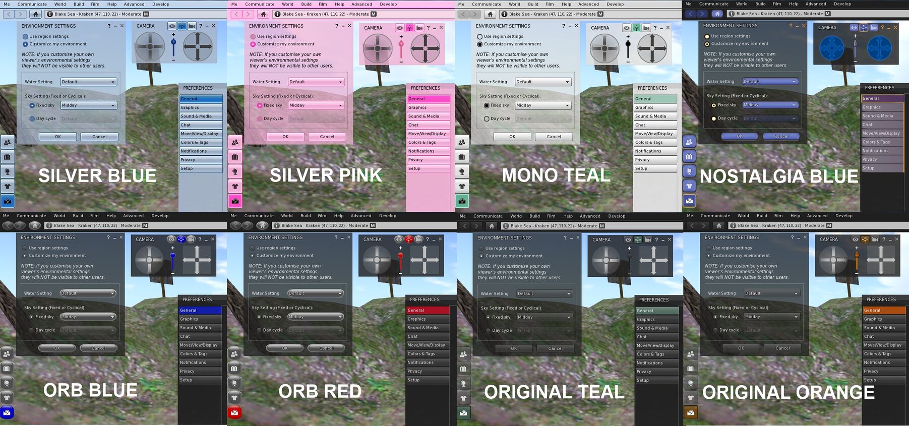 Viewer Skins/Starlight - Second Life Wiki