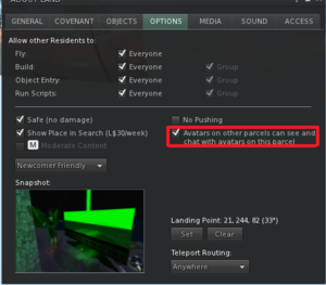 Land With Restricted Access - Second Life Wiki
