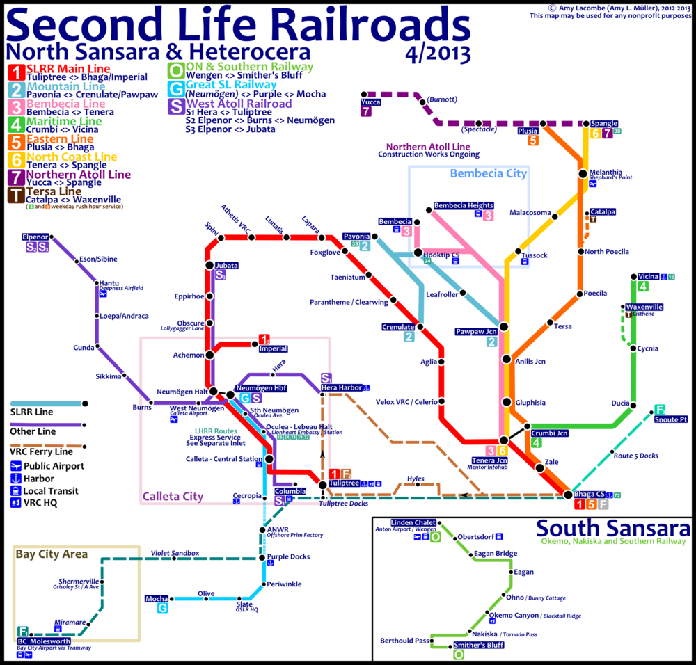 Virtual Railway Consortium/SLRR Stations - Second Life Wiki