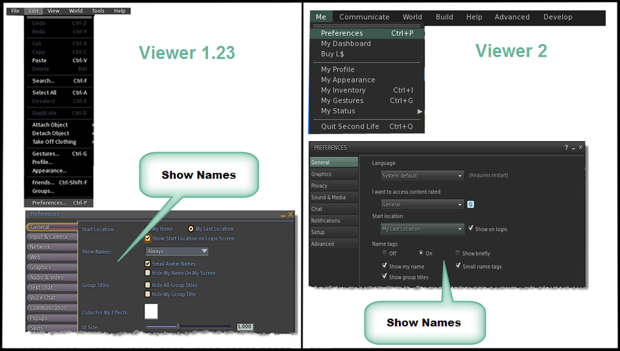 Viewer 2 Moves - Second Life Wiki